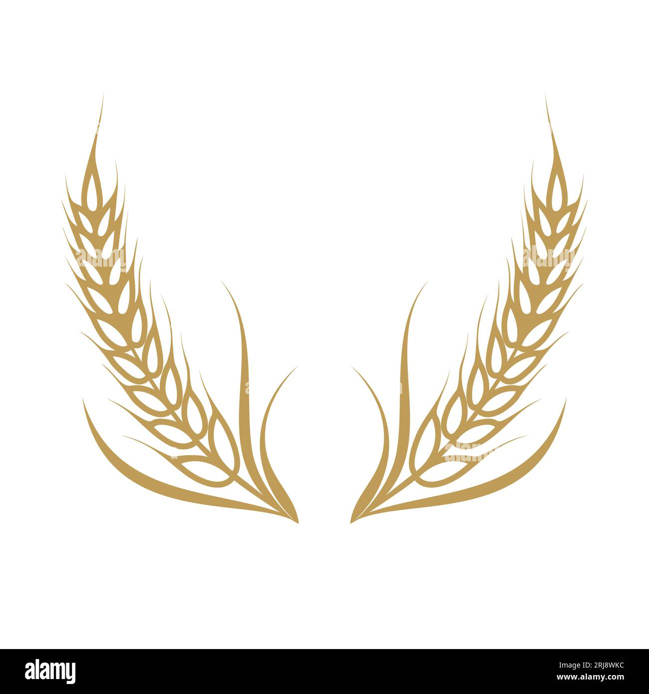 Organic farm wreath Cut Out Stock Images & Pictures - Alamy