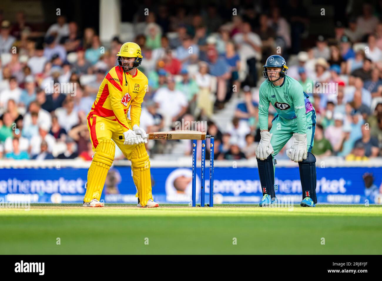 LONDON, UNITED KINGDOM. 21 August, 2023. Sam Billings of Oval ...