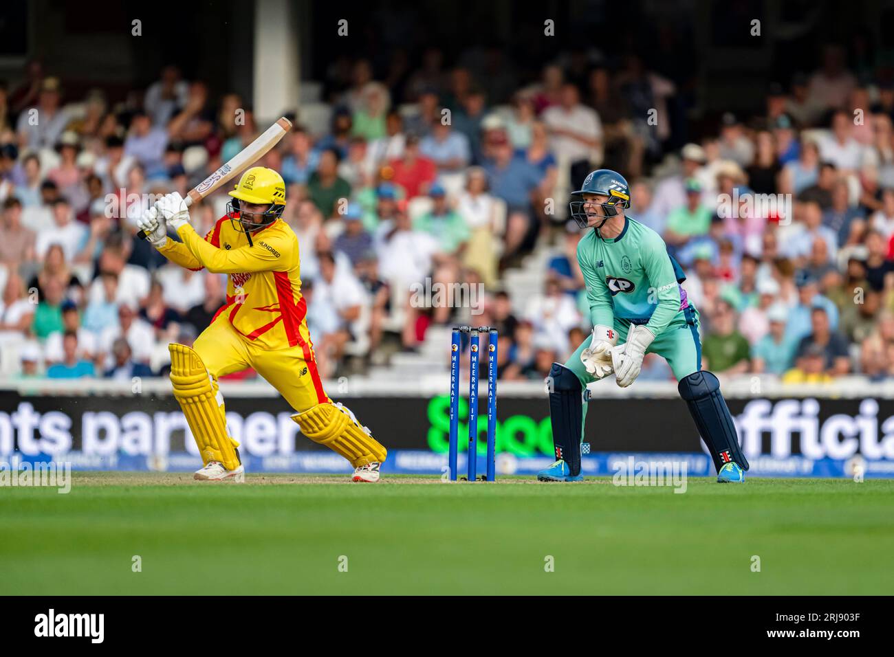 LONDON, UNITED KINGDOM. 21 August, 2023. Sam Billings of Oval ...