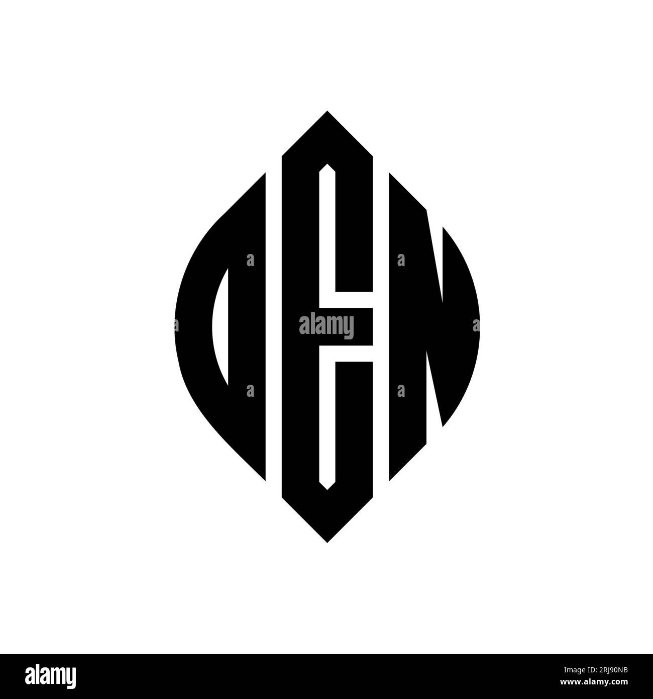 Den ellipse Stock Vector Images - Alamy