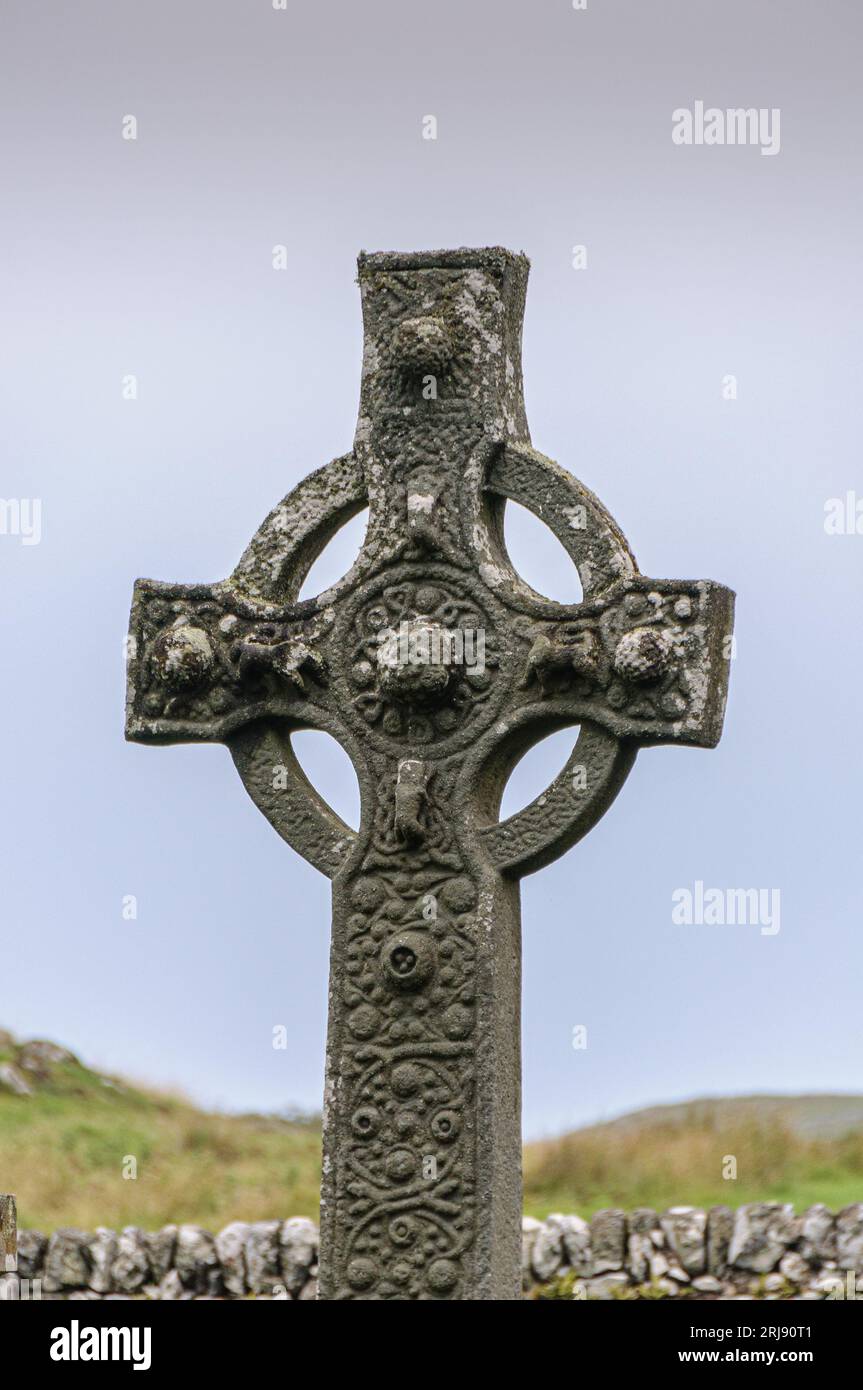 The Kildalton Cross is a monolithic high cross in Celtic cross form in ...
