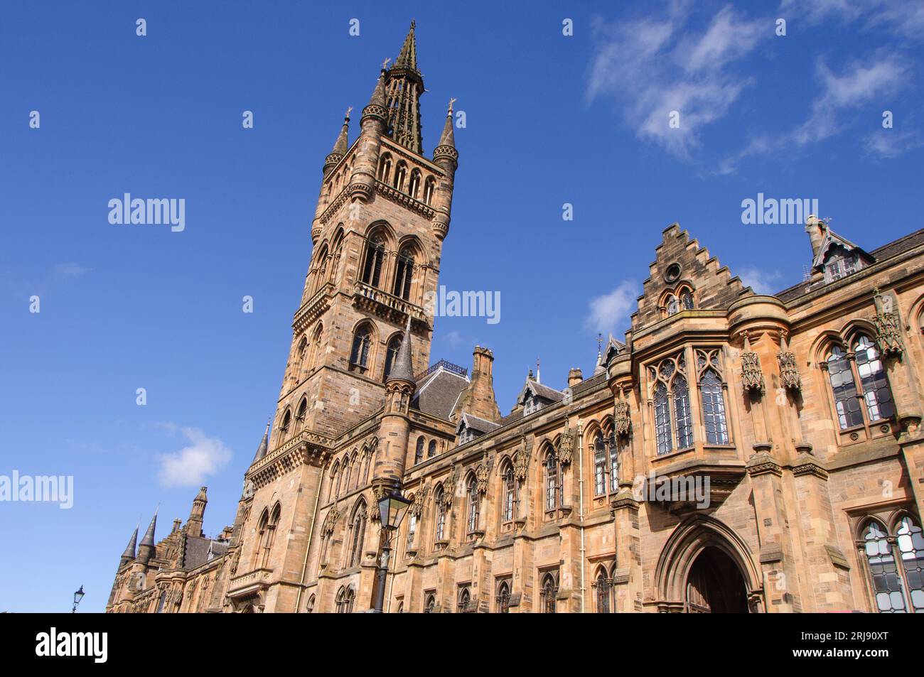 University of Glasgow main building Stock Photo - Alamy