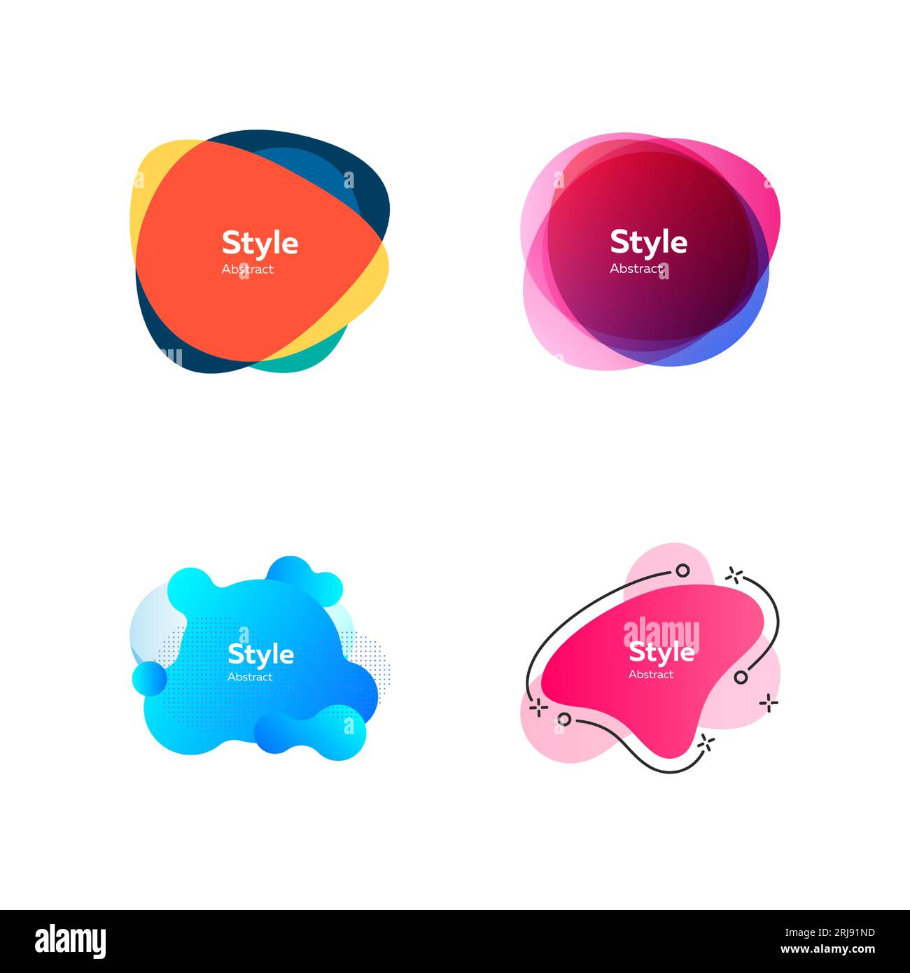 Abstract geometric elements set Stock Vector Image & Art - Alamy