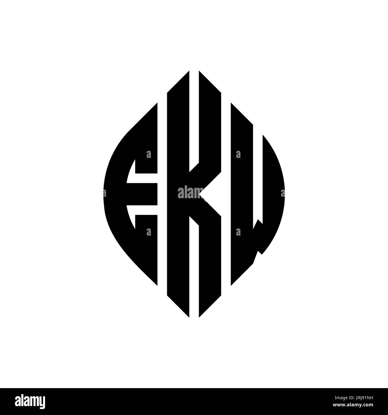 Ekw logo design hi-res stock photography and images - Alamy