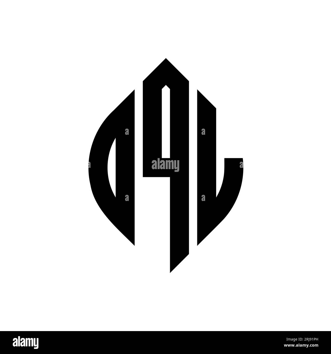 Dql ellipse Stock Vector Images - Alamy