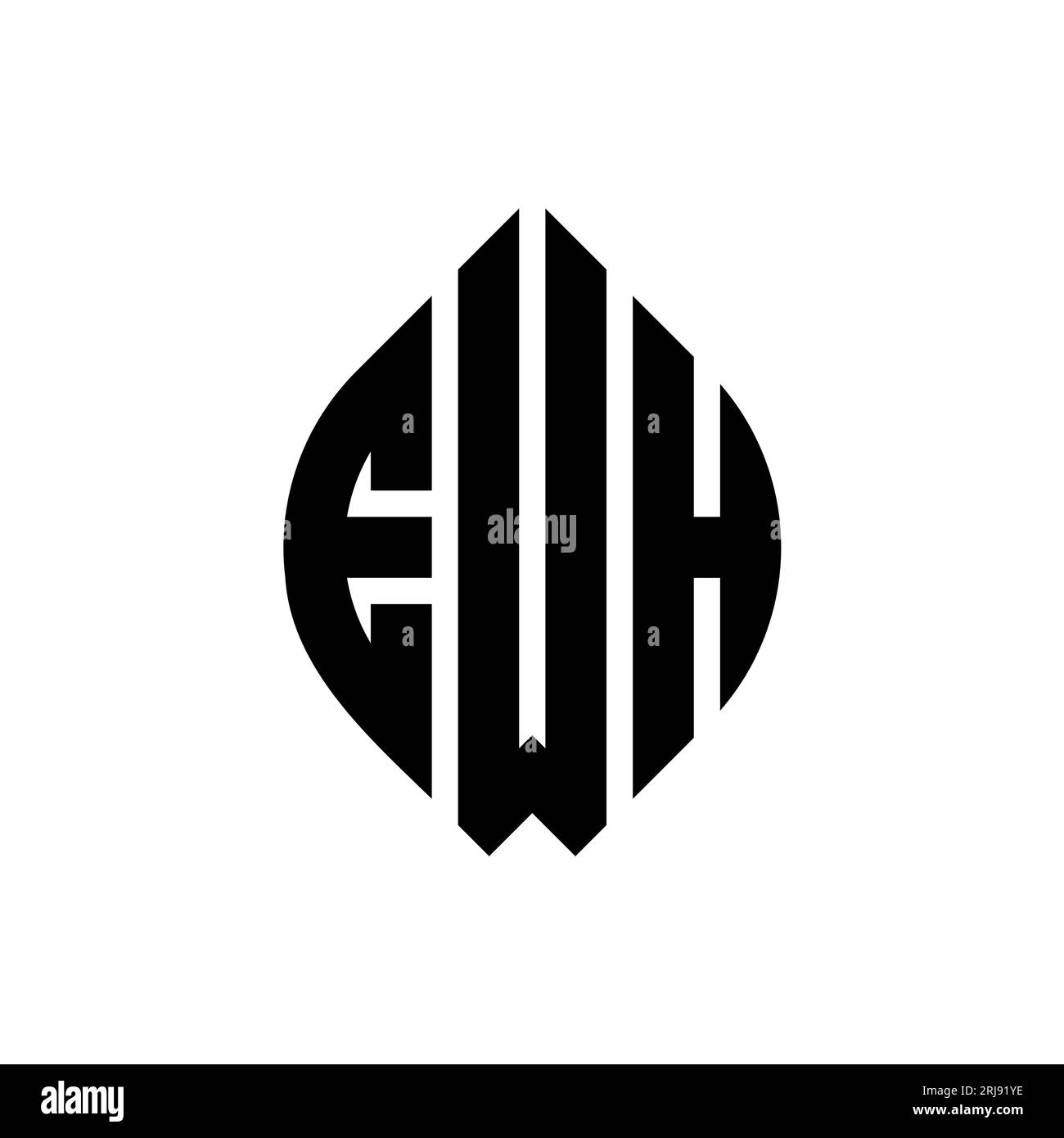 Ewh circle Stock Vector Images - Alamy