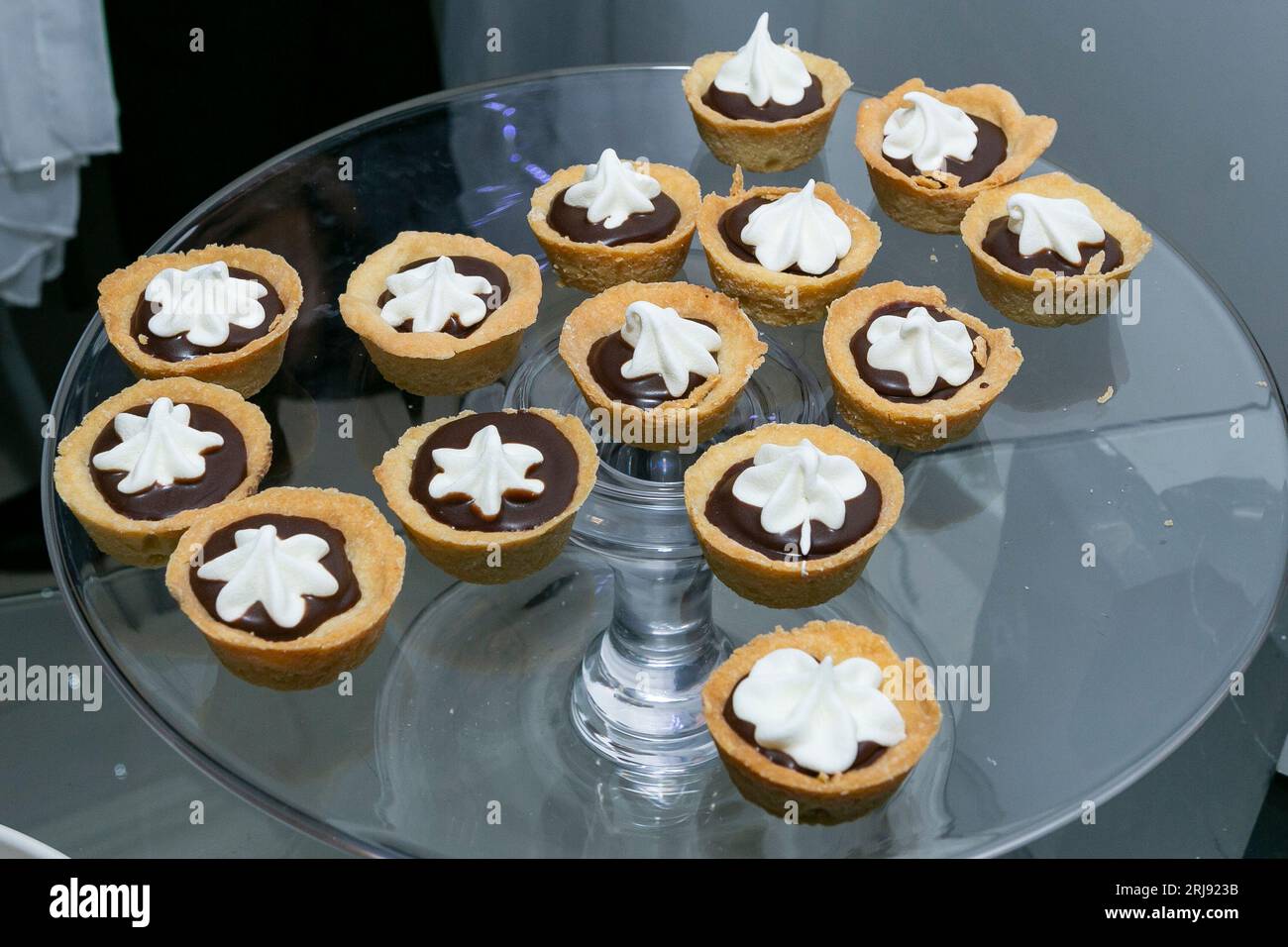 Social events; Individual Presentation Of Desserts For Guests At The ...