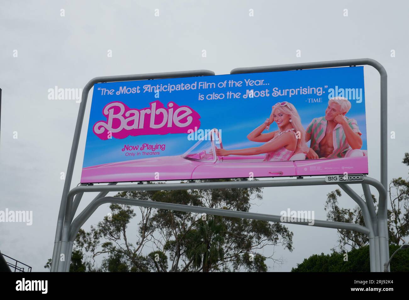 Barbie billboard hi-res stock photography and images - Alamy
