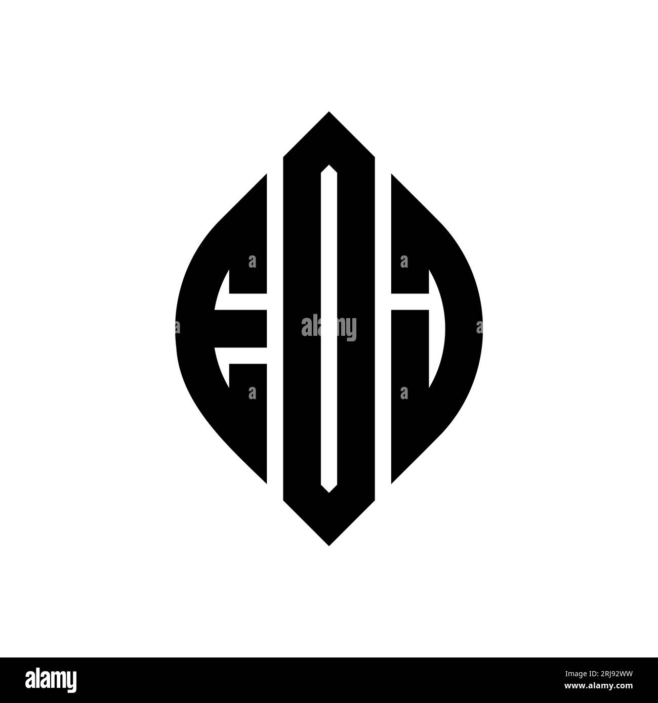 Eoj ellipse Stock Vector Images - Alamy
