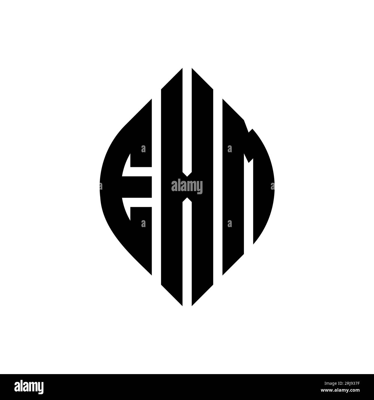 Exm logo design hi-res stock photography and images - Alamy