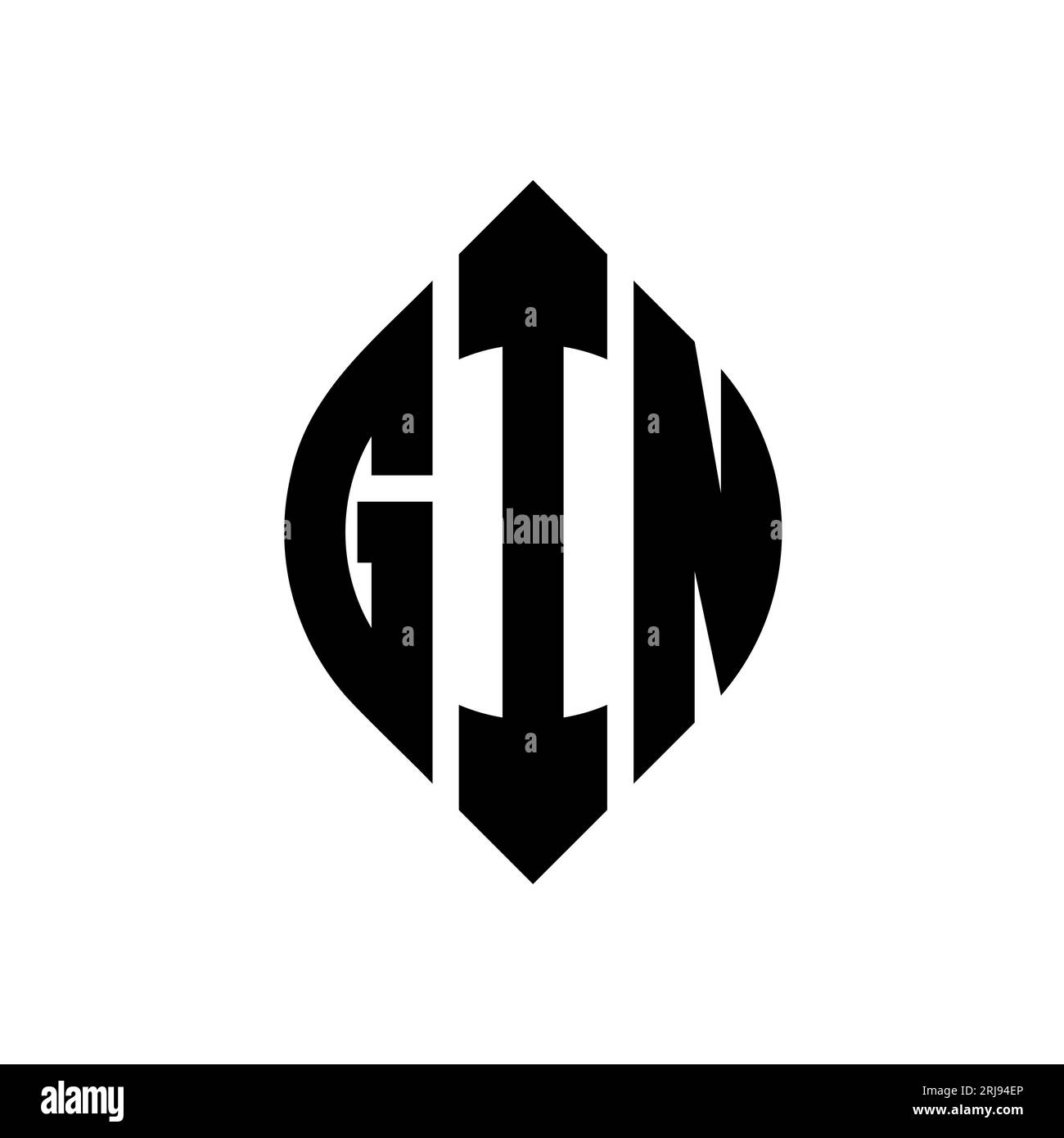 Gin business logo Stock Vector Images - Alamy