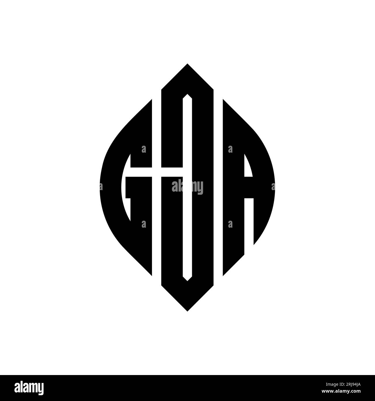 Gja logo design Cut Out Stock Images & Pictures - Alamy
