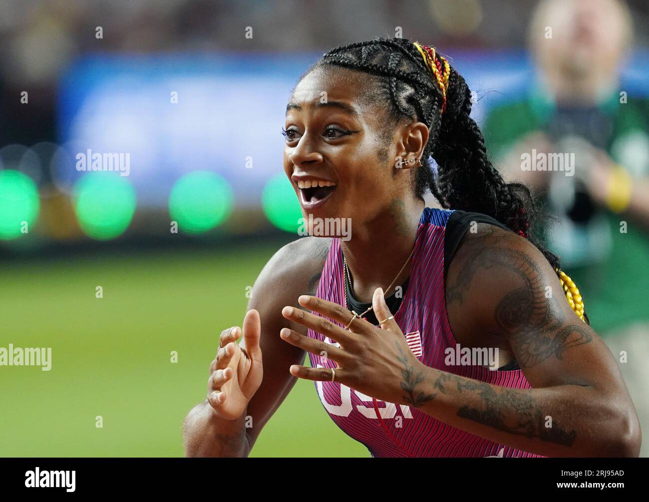 Sha Carri Richardson (USA) fastest woman on 100m during the 19th ...