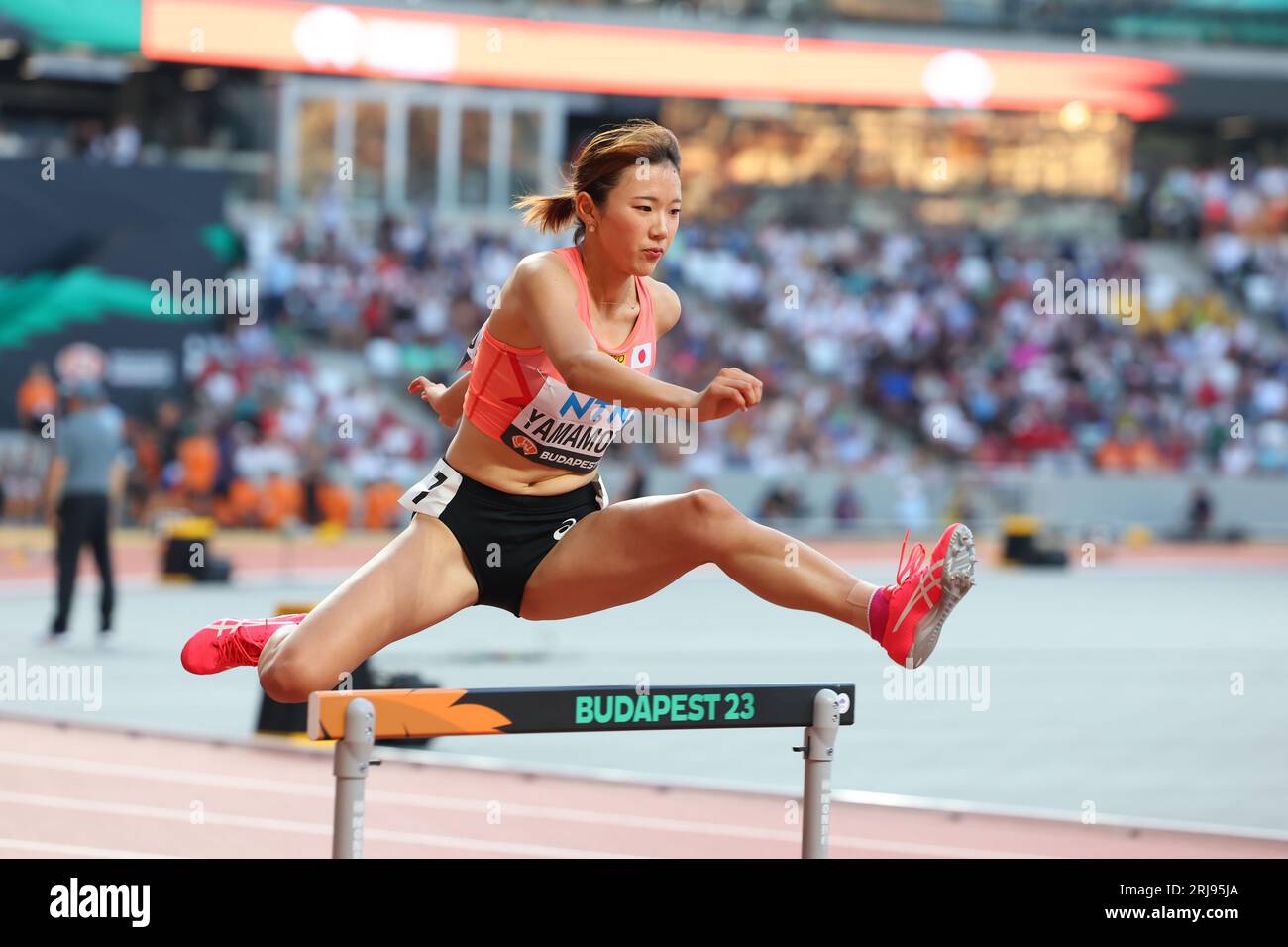 National Athletics Centre, Budapest, Hungary. 21st Aug, 2023. Ami Yamamoto (JPN), AUGUST 21 ...