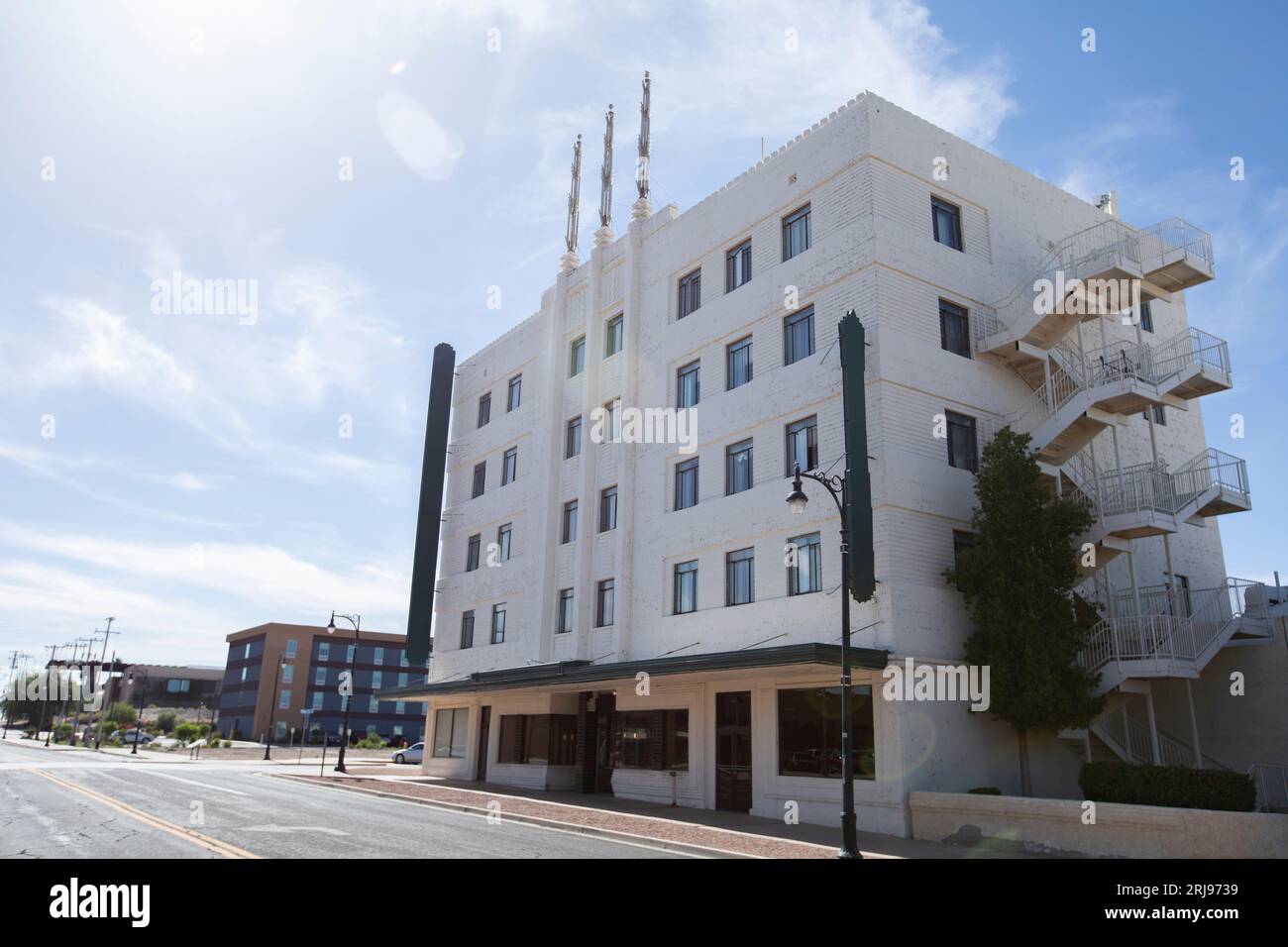 Yuma, Arizona, USA - May 27, 2022: Afternoon sun shines on the ...