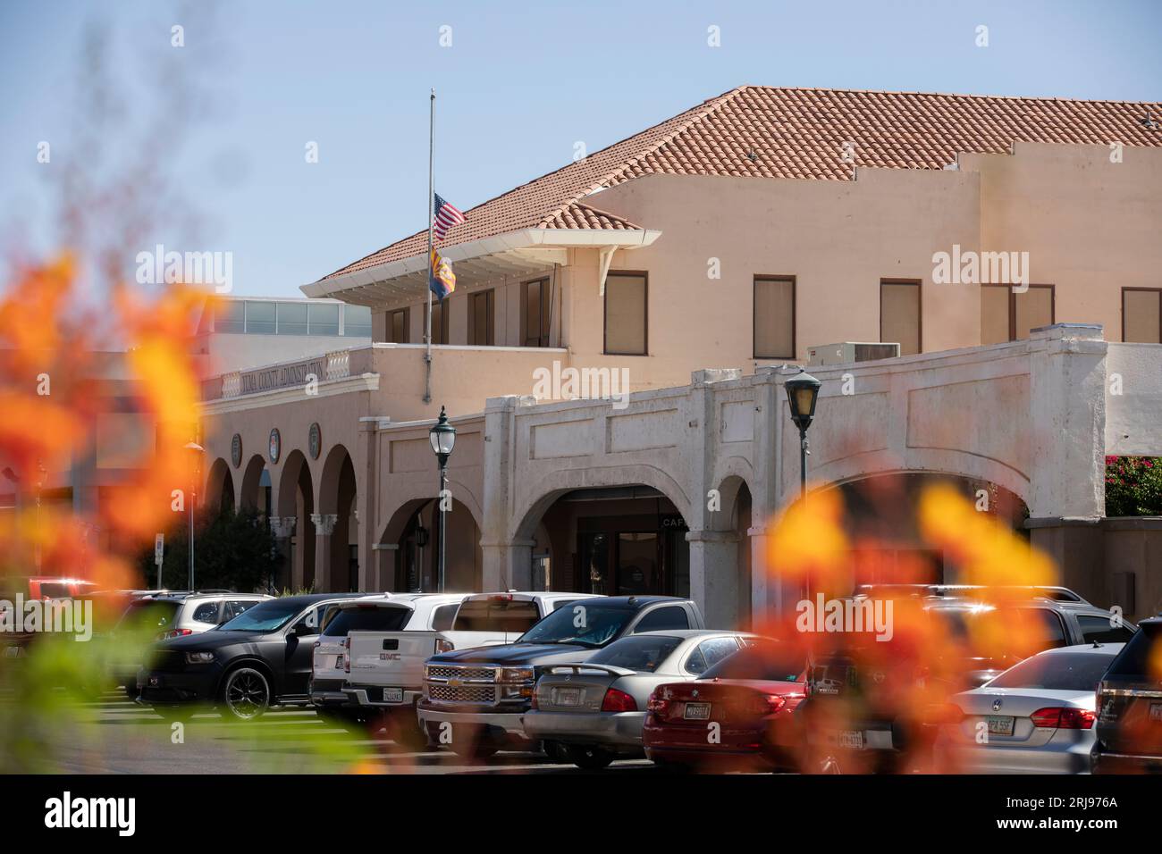 Yuma, Arizona, USA - May 27, 2022: Afternoon sun shines on the ...