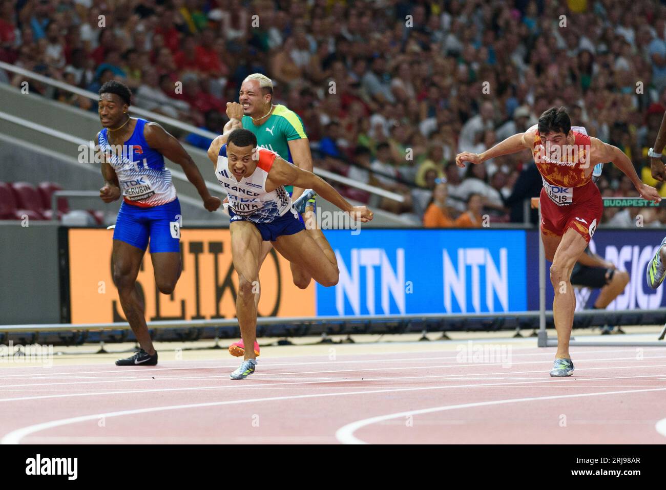 Budapest, Hungary. 21st Aug, 2023. Sasha Zoya (France) during the 110 ...