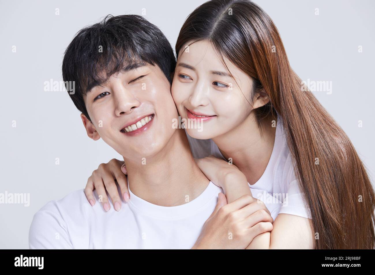 Cheeks together hi-res stock photography and images - Alamy