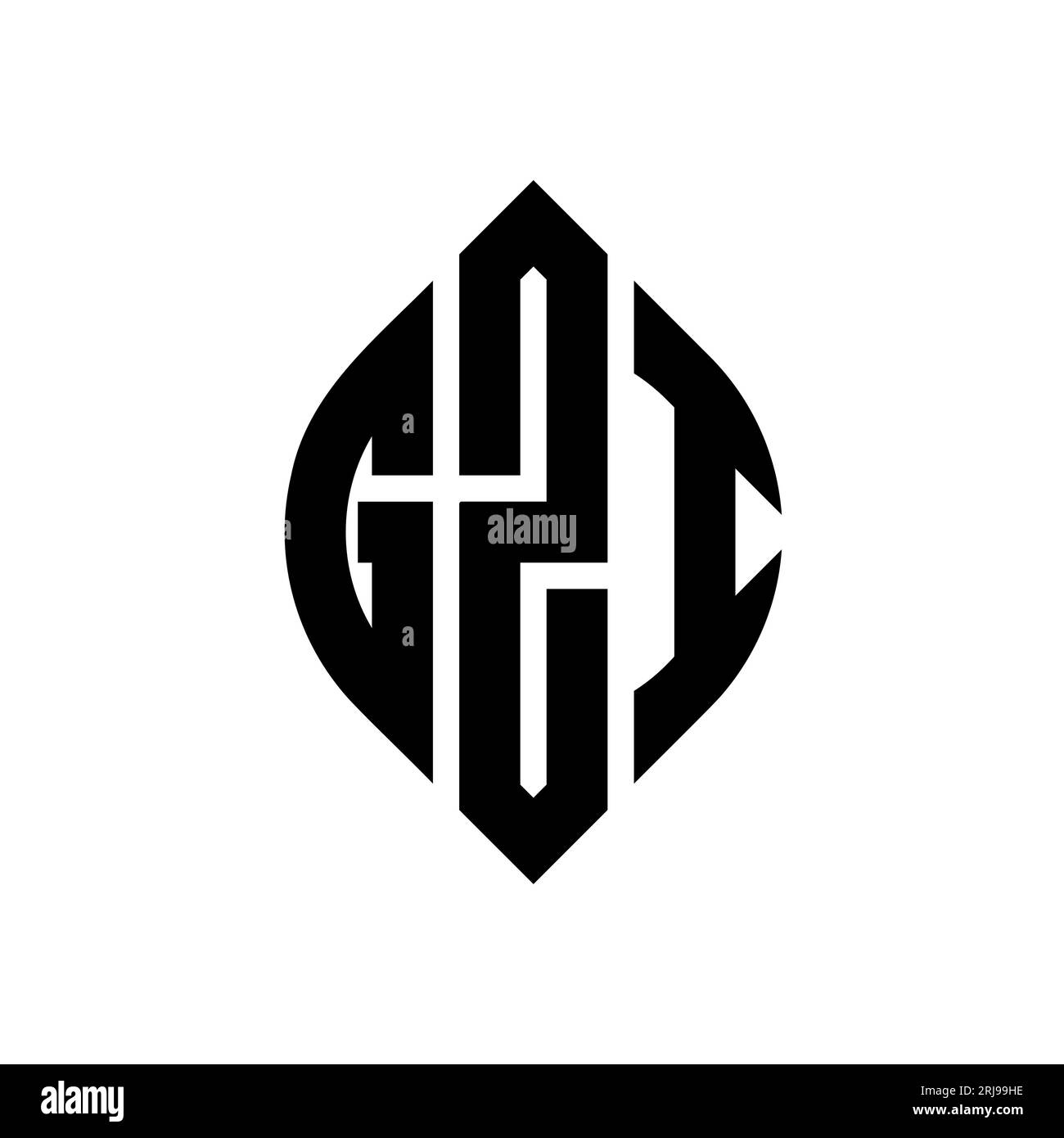 Gzi logo design hi-res stock photography and images - Alamy