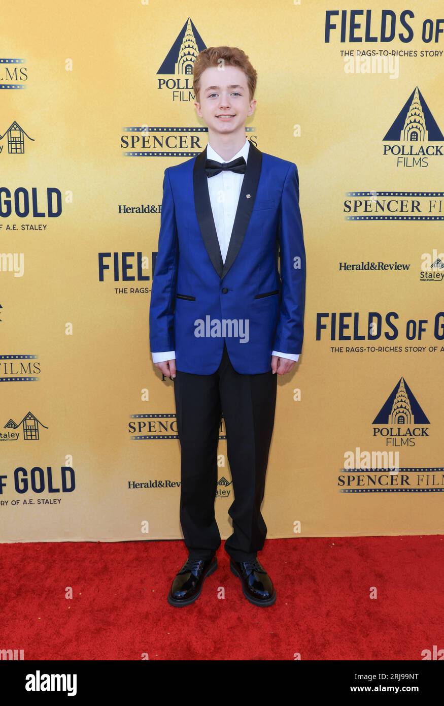 Beverly Hills, California, USA. 18th August, 2023. Alex Staley attending the premiere of "Fields ...