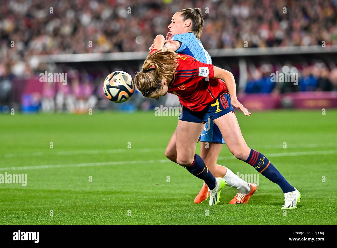 Sydney, NSW, Australia, Irene Paredes & Ella Toone FIFA Women's World ...