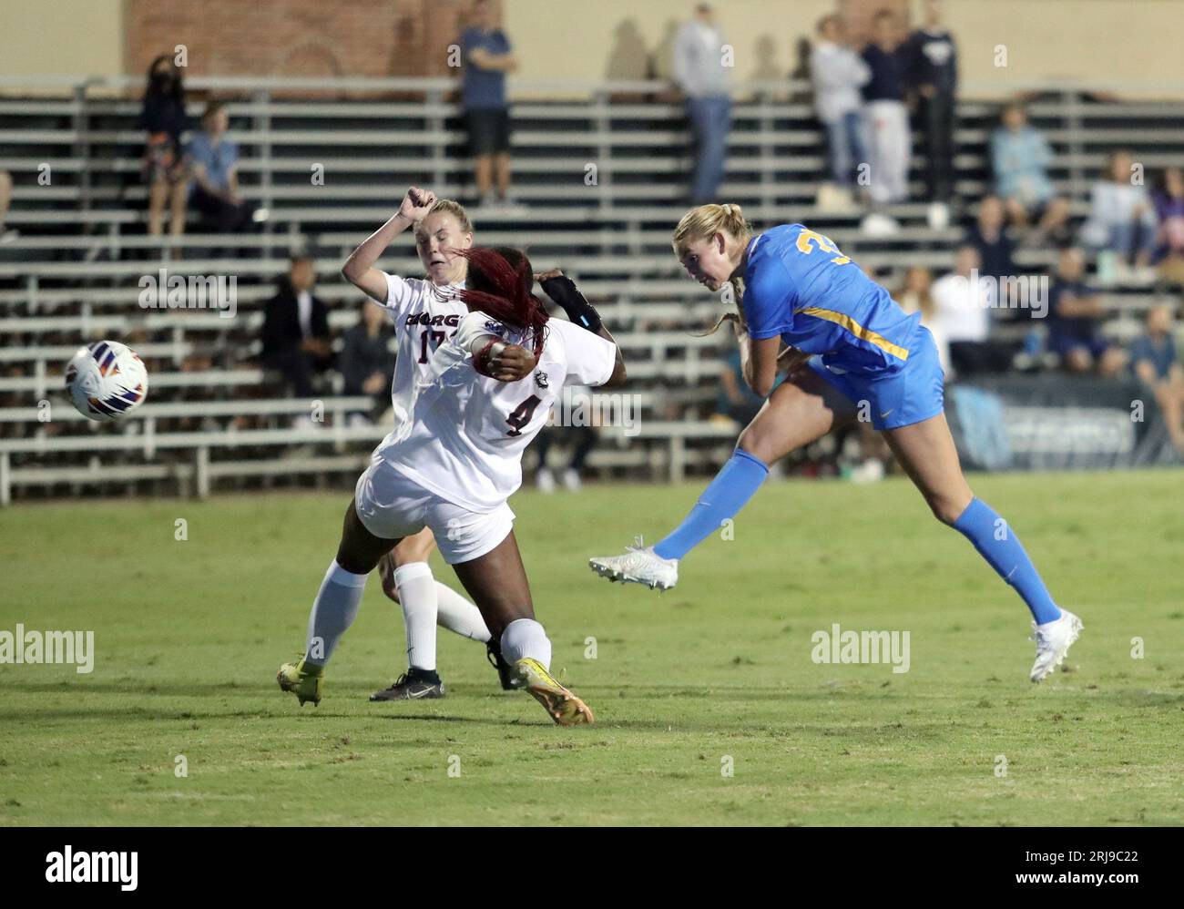 August 17, 2023 - UCLA Bruins forward Ally Cook #33 put her squad ahead ...