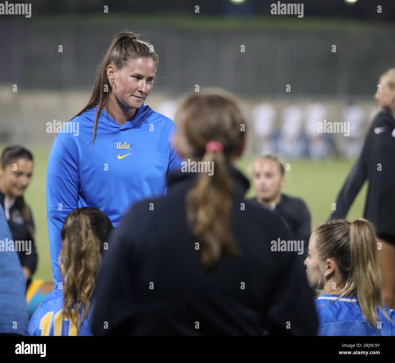 August 17, 2023 - UCLA Bruins assistant coach Molly Poletto during a ...