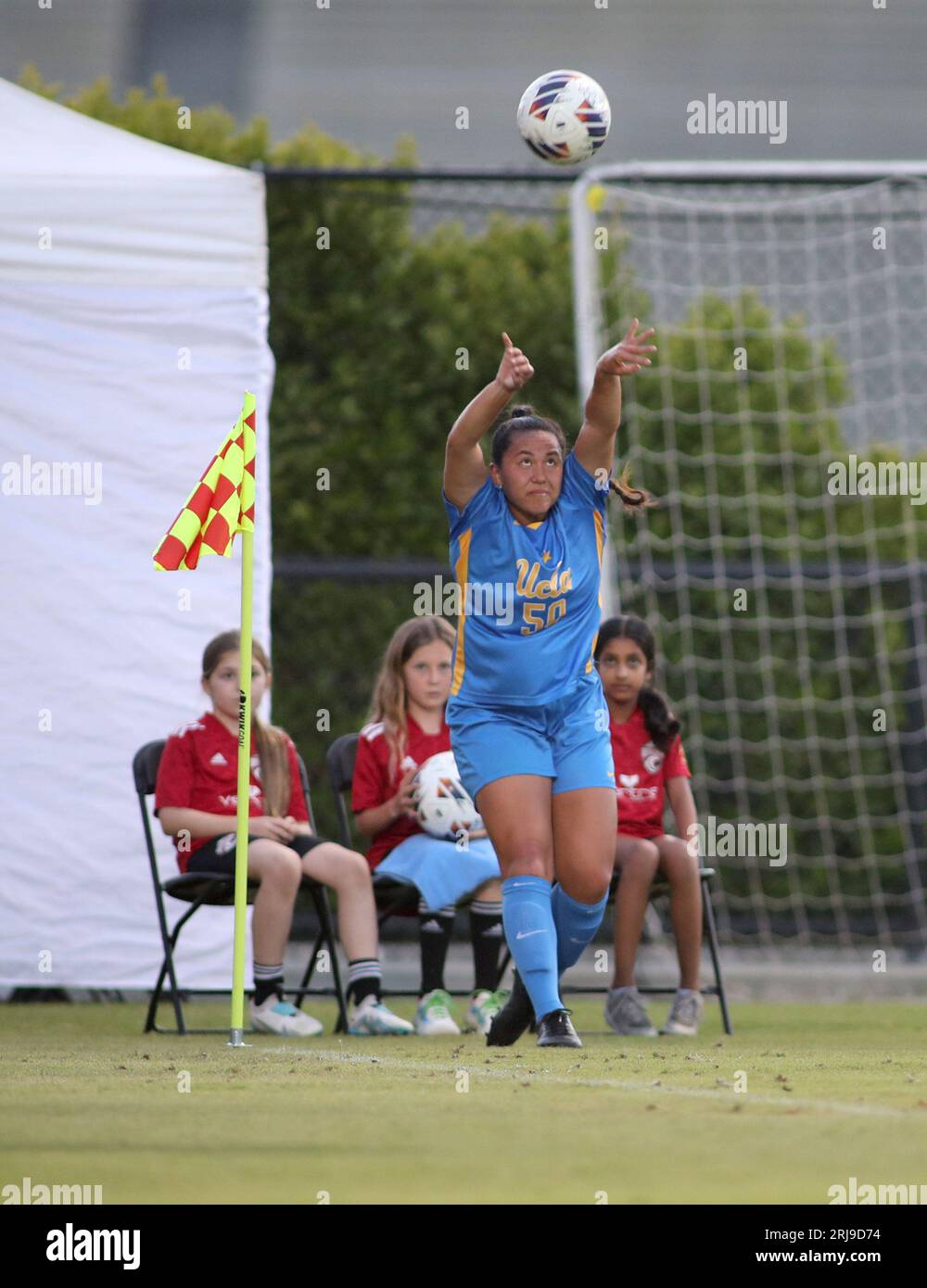 August 17, 2023 - UCLA Bruins midfielder/forward Sunshine Fontes #50 ...