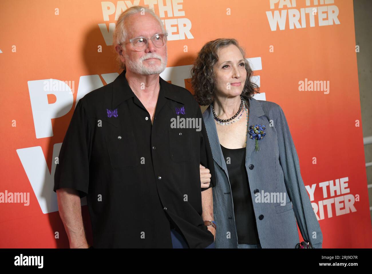 New York, USA. 21st Aug, 2023. Chris Calkins and Bebe Neuwirth ...