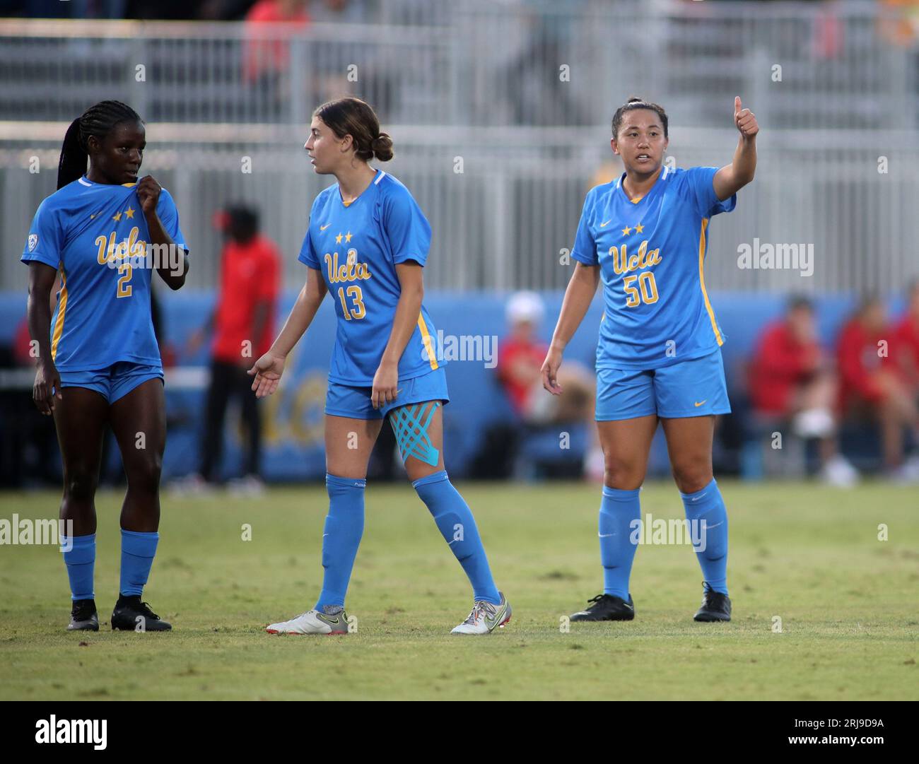 August 17, 2023 - UCLA Bruins midfielder/forward Sunshine Fontes #50 ...