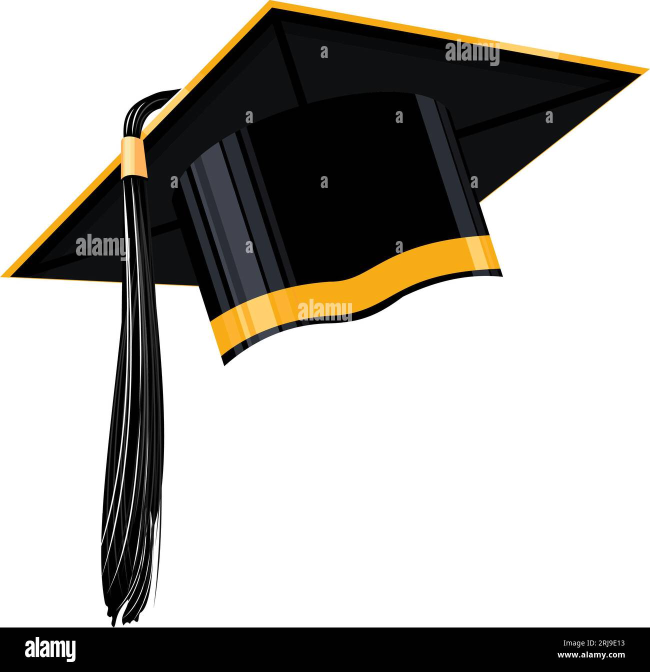 Successsimple graduation cap Cut Out Stock Images & Pictures - Alamy