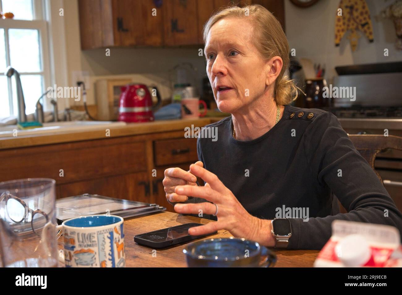 UNITED STATES - 08-21-2023: Jane Covington of America's Routes talks ...