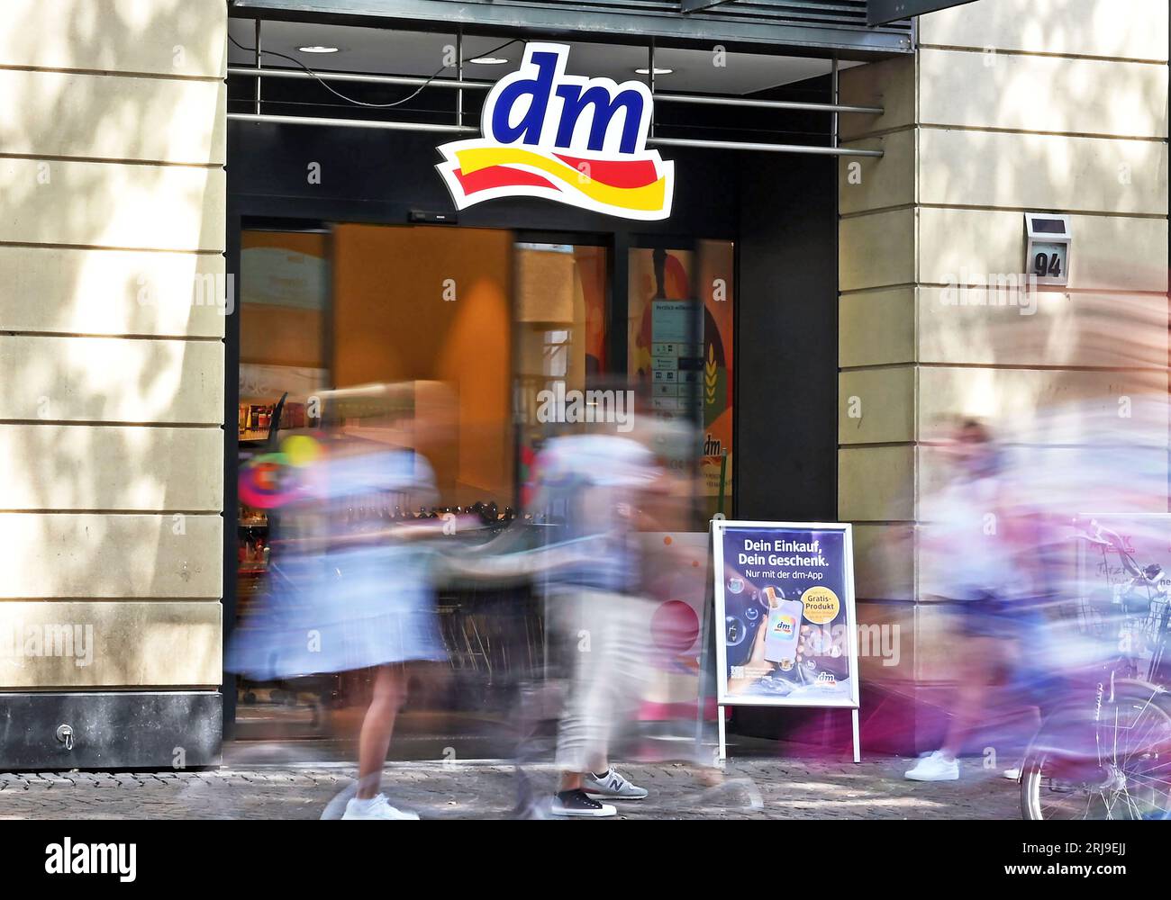 Karlsruhe, Germany. 14th Aug, 2023. Exterior shot of a branch of the ...