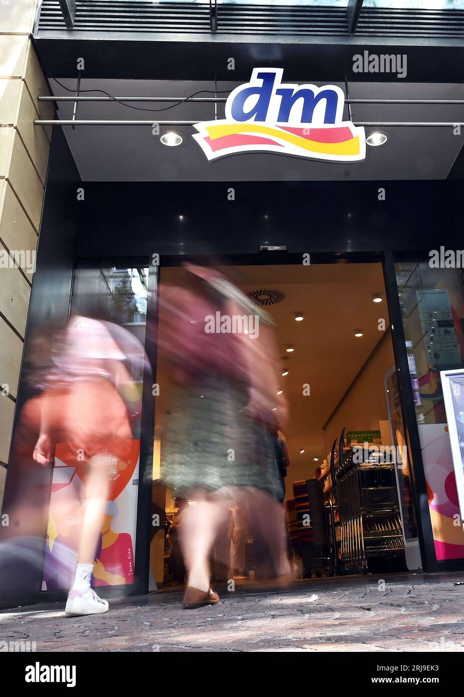 Karlsruhe, Germany. 14th Aug, 2023. Exterior shot of a branch of the ...