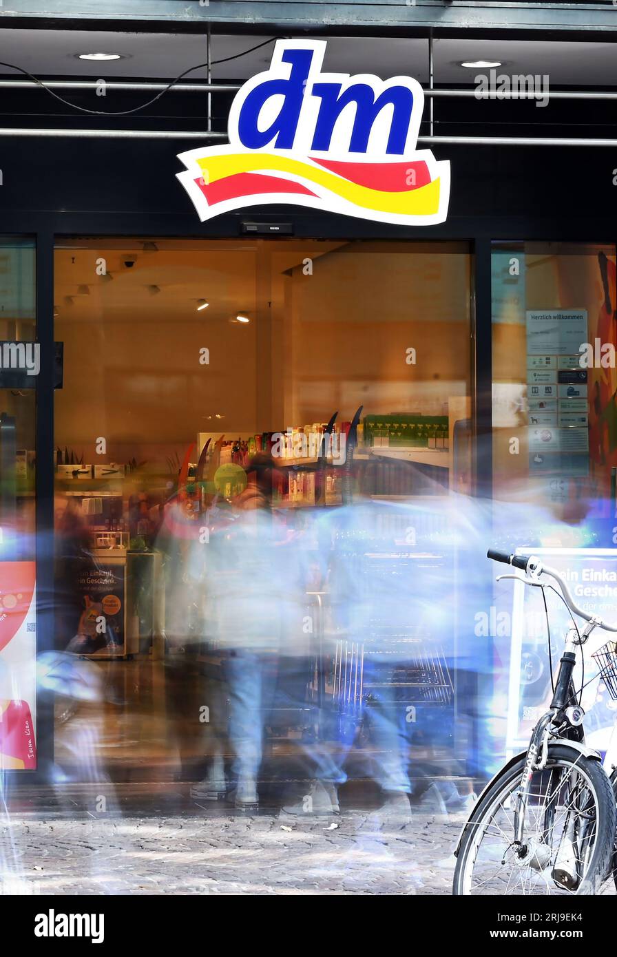 Karlsruhe, Germany. 14th Aug, 2023. Exterior shot of a branch of the ...