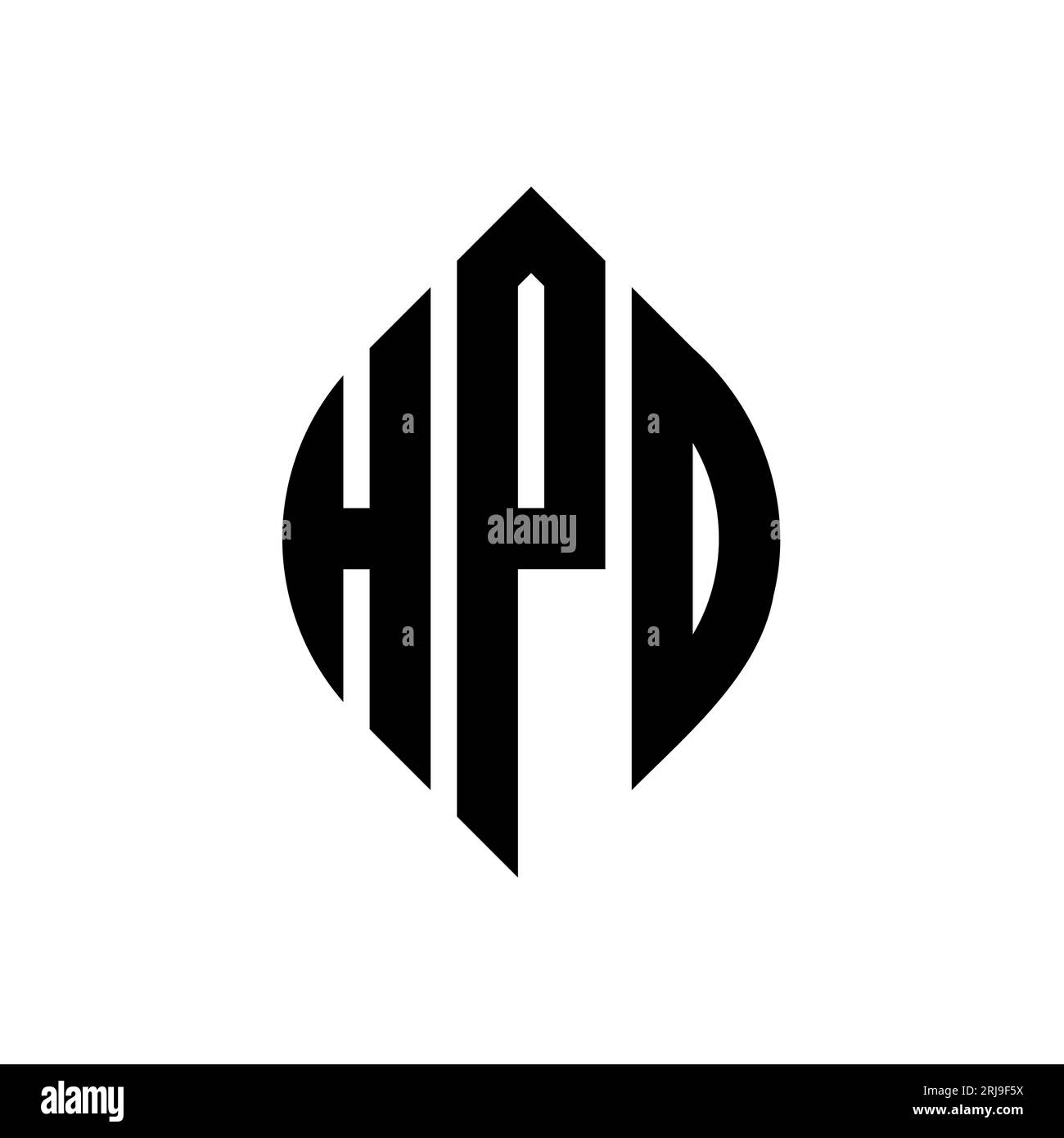 Hpo logo design Black and White Stock Photos & Images - Alamy