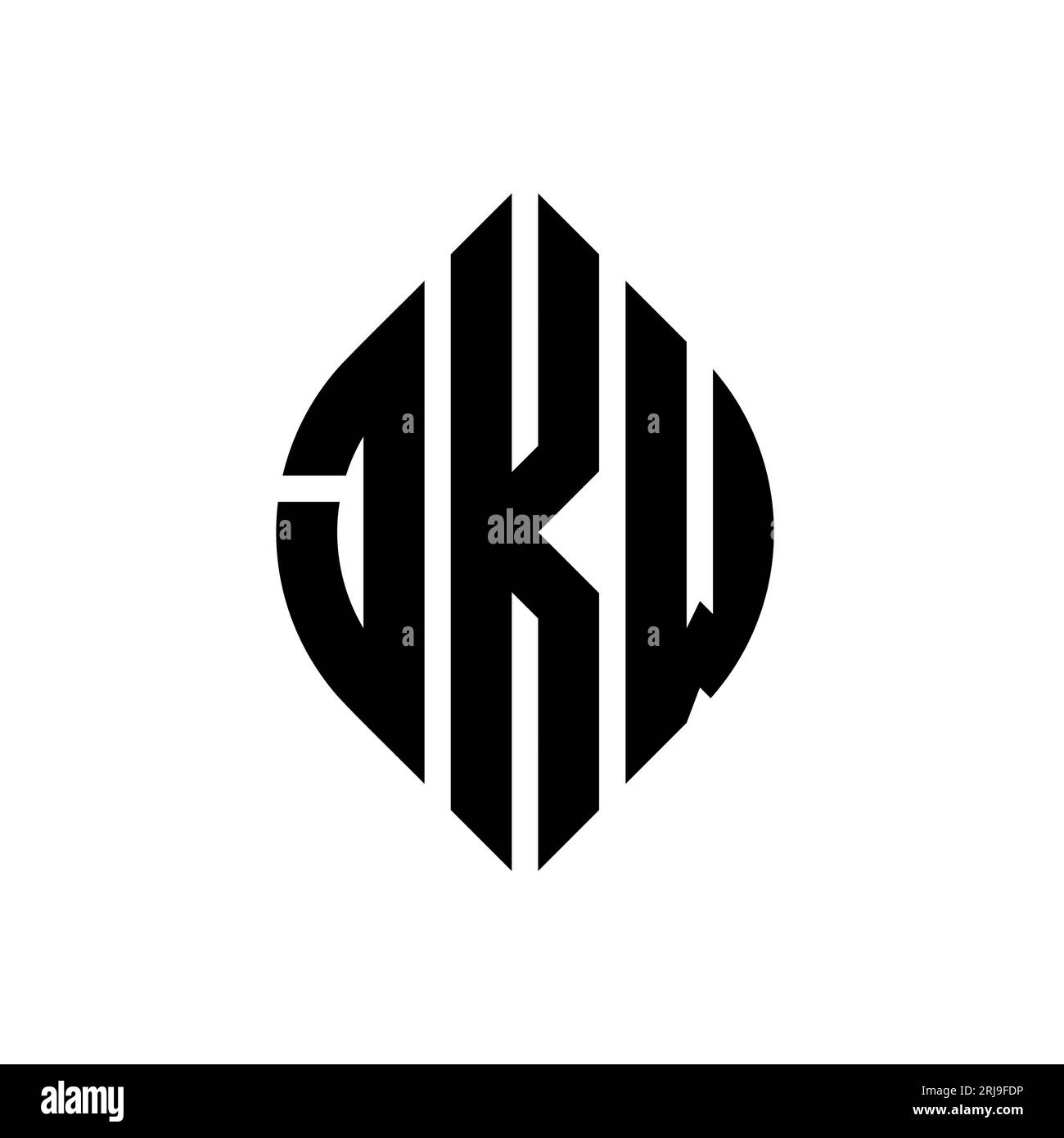 Jkw circle logo hi-res stock photography and images - Alamy