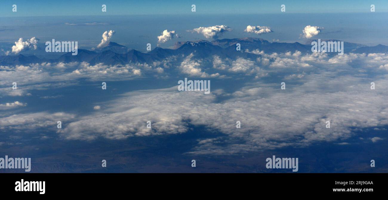 Aerial view of the Caucasus mountains in Azerbaijan Stock Photo - Alamy