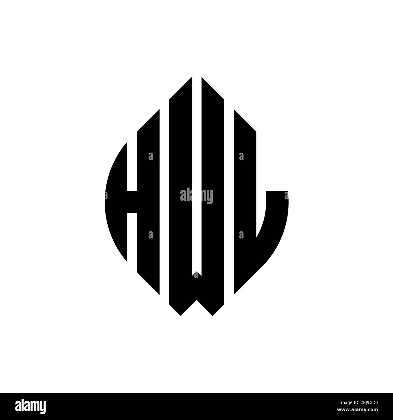 Hwl circle Stock Vector Images - Alamy