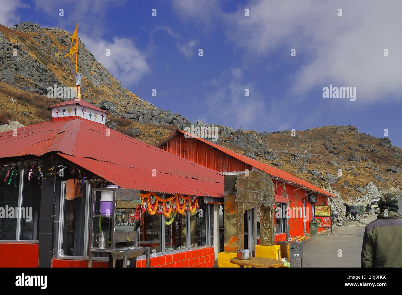 old baba mandir dedicated to harbhajan singh, popular tourist place in east sikkim near doklam ...