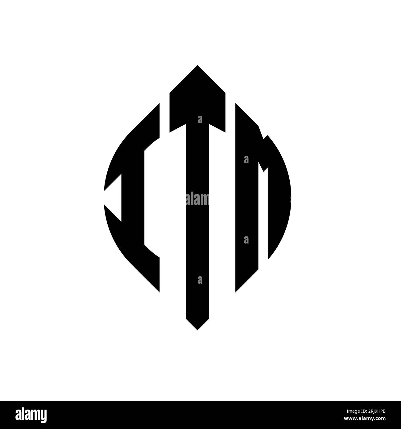 Itm logo design Black and White Stock Photos & Images - Alamy