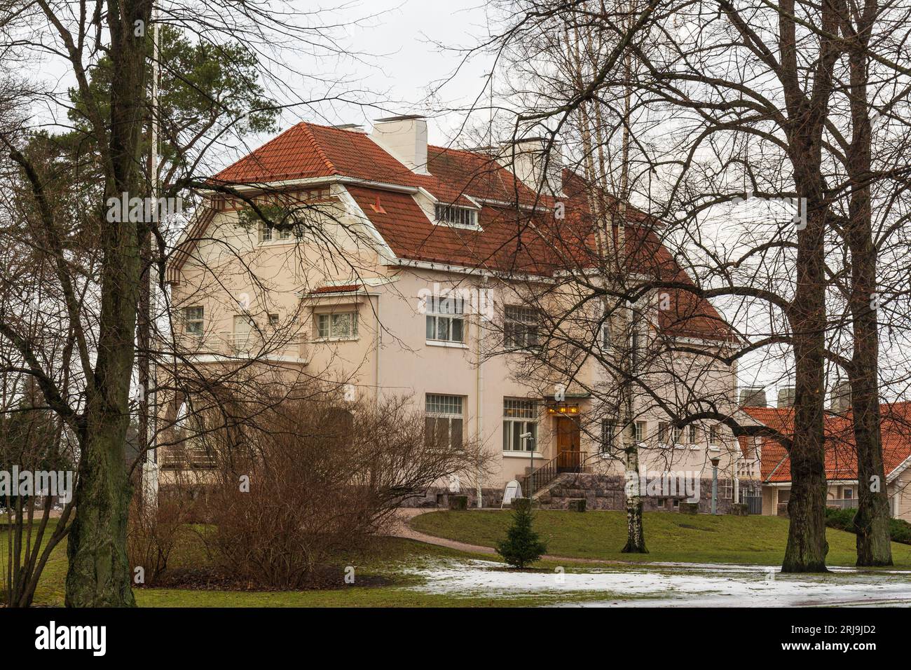 Tamminiemi (built in 1904) the president Urho Kekkonen museum in ...