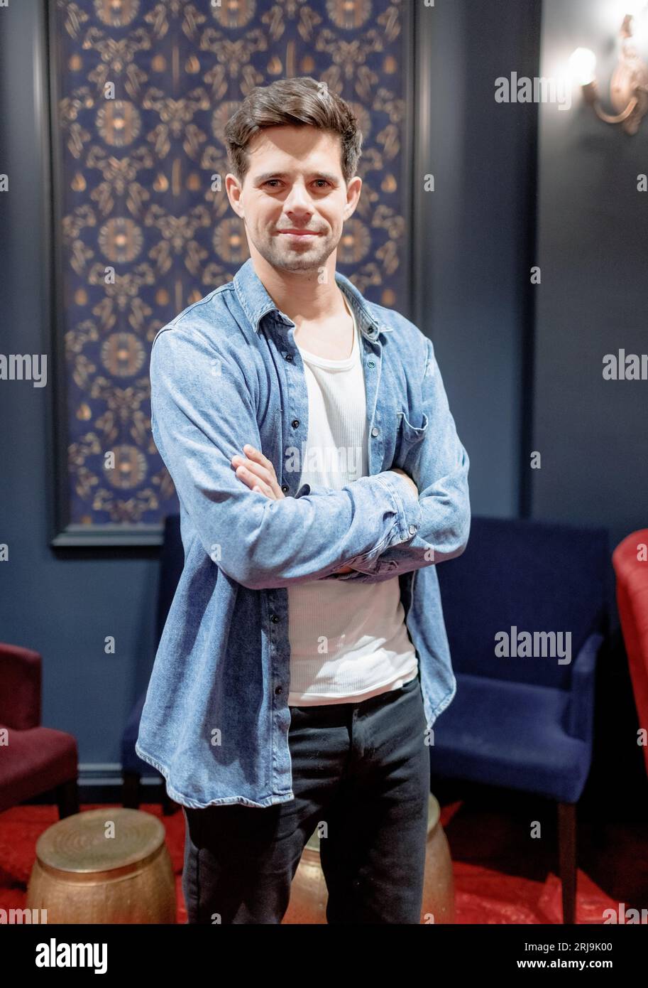Hamburg, Germany. 17th Aug, 2023. Actor Josef Ellers, portrayer of ...