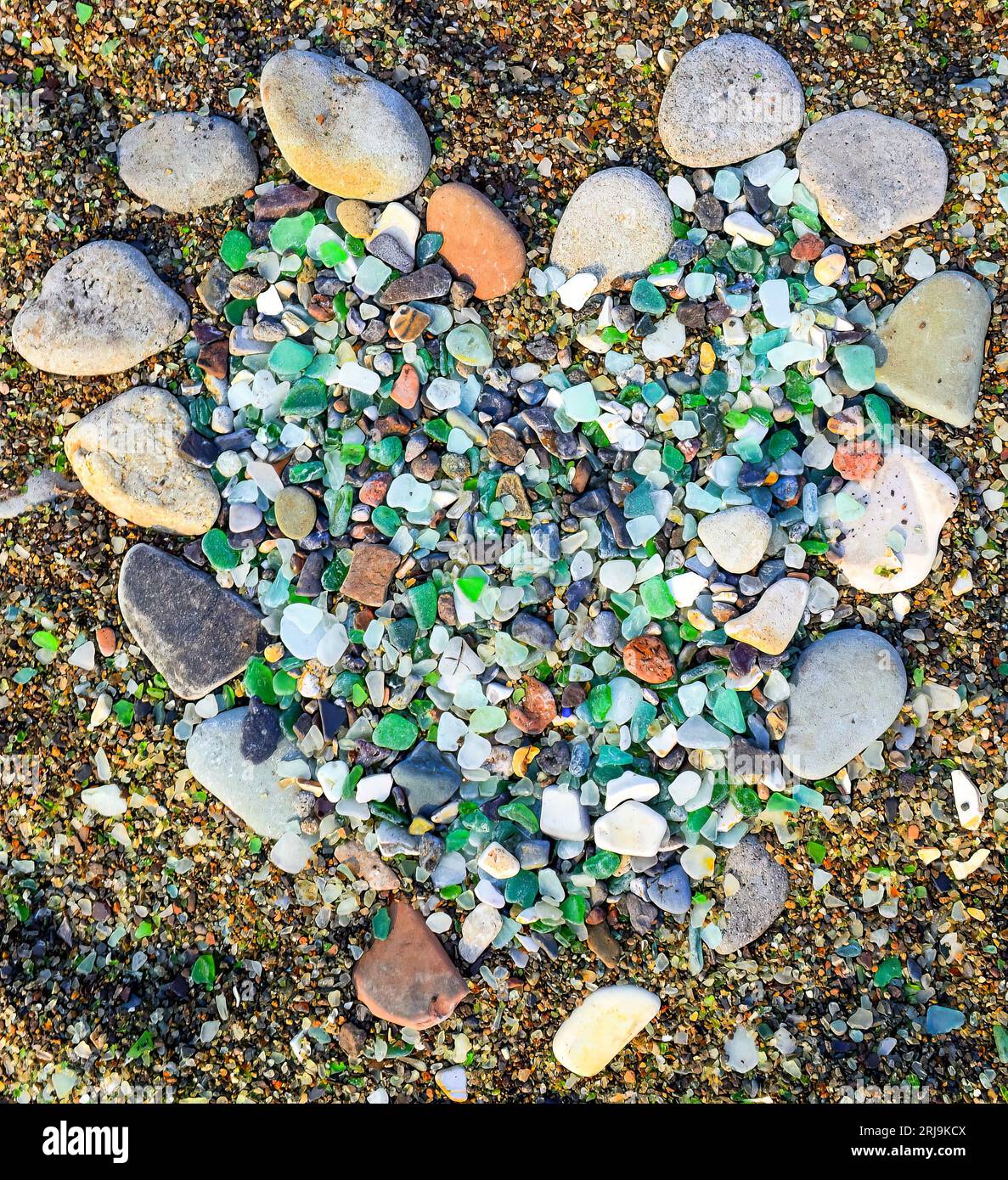 Pebble glass texture hi-res stock photography and images - Alamy