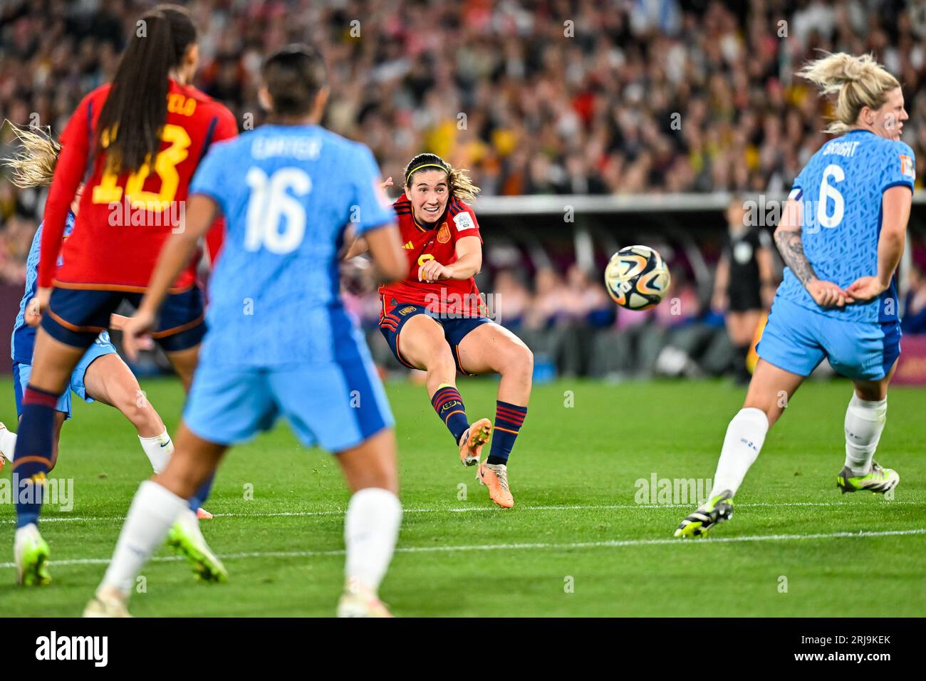 Sydney, NSW, Australia, Mariona Caldentey FIFA Women's World Cup 2023 Final Spain v England at ...