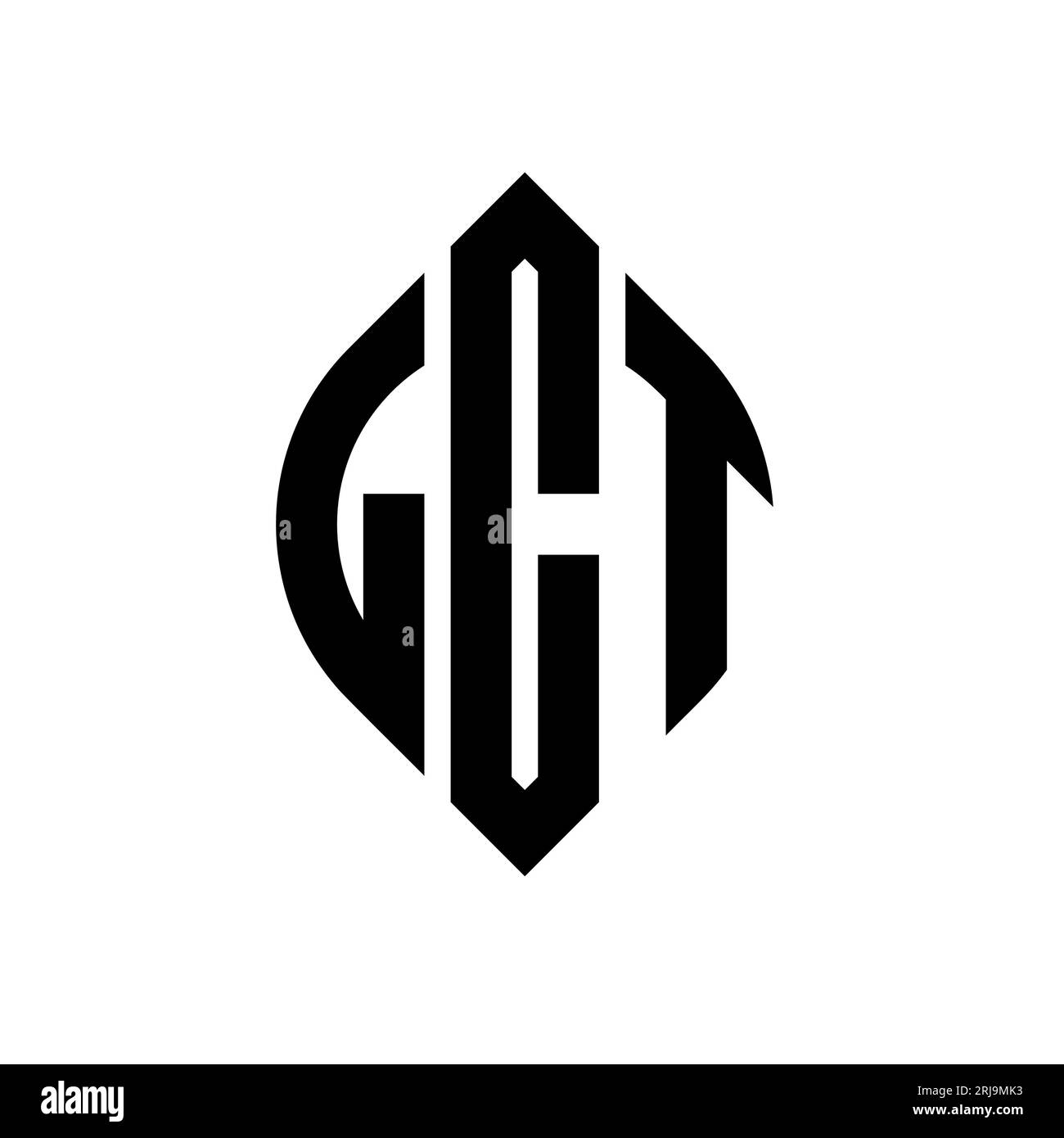 LCT circle letter logo design with circle and ellipse shape. LCT ...