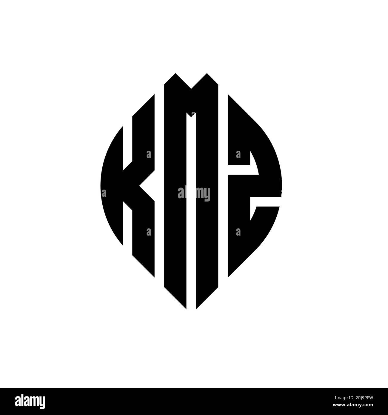 Kmz circle logo hi-res stock photography and images - Alamy