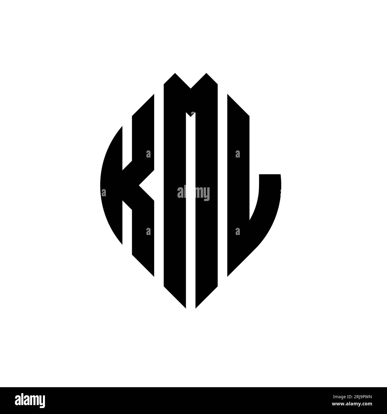 KML circle letter logo design with circle and ellipse shape. KML ... KML circle letter logo design with circle and ellipse shape. KML ...