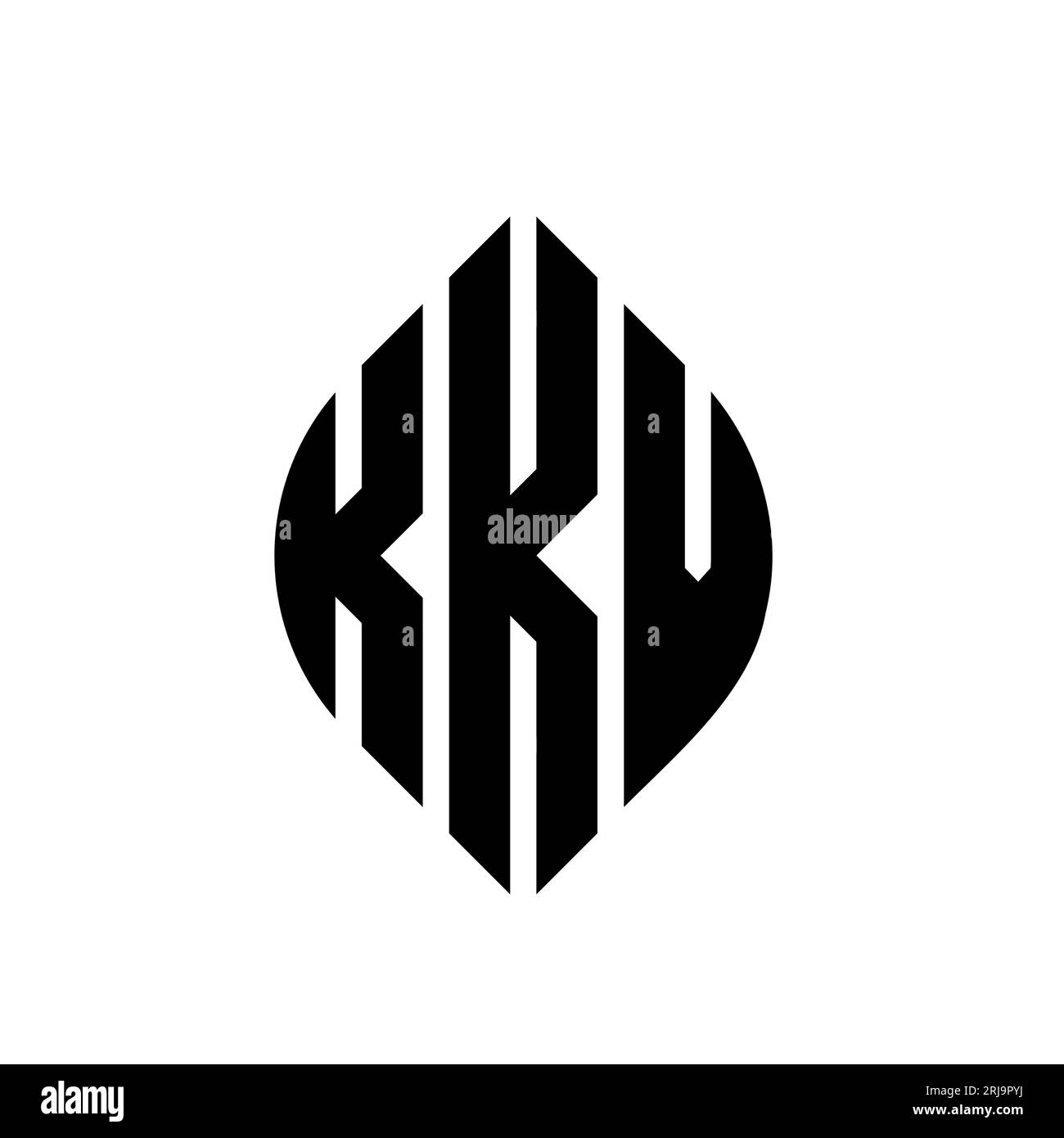 Kkv circle logo Stock Vector Images - Alamy