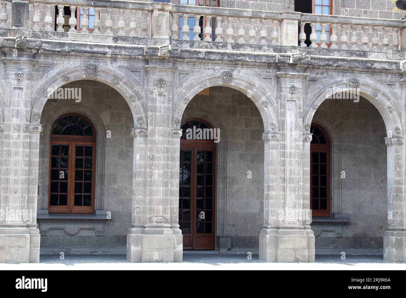 Mexico City, Mexico - August 9, 2023: The National History Museum in Chapultepec Castle has been ...